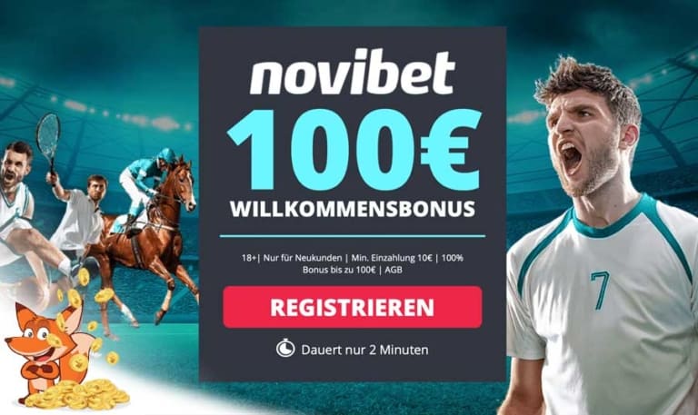 Novibet Bonus » Bonus Code August | 100€ Wettbonus